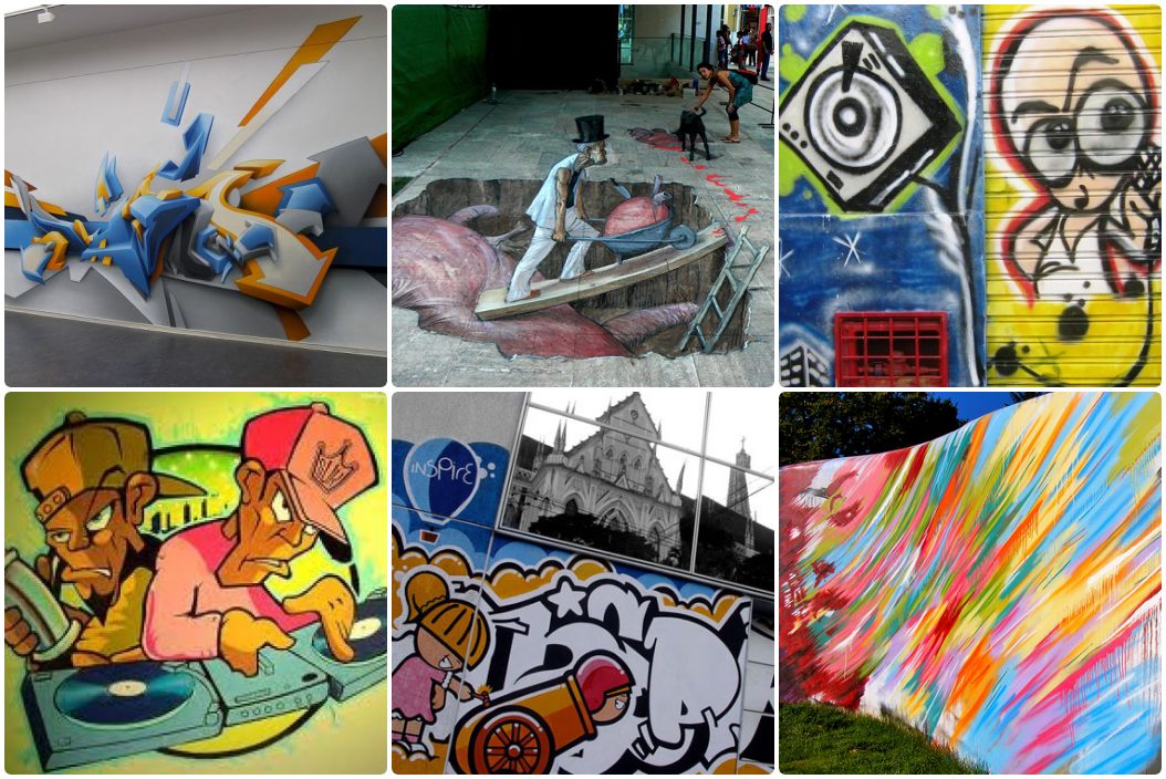 Arte é vida ! : O grafite e seus estilos