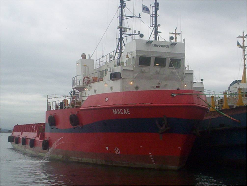 NAVIOS AHTS E PSV DO PORTO DE MACAE-RJ-BRASIL (IMBETIBA) E (FUTURO ...