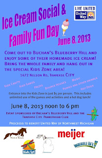 United Way of Northwest Michigan: Ice Cream Social and Family Fun Day!
