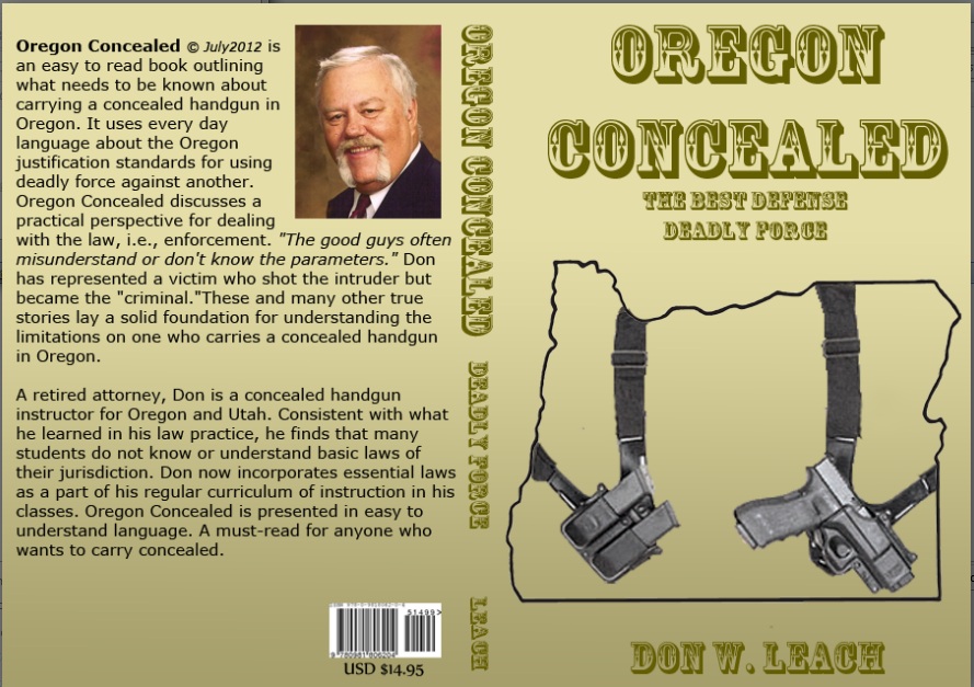 Concealed carry: Oregon Concealed Law (the book)