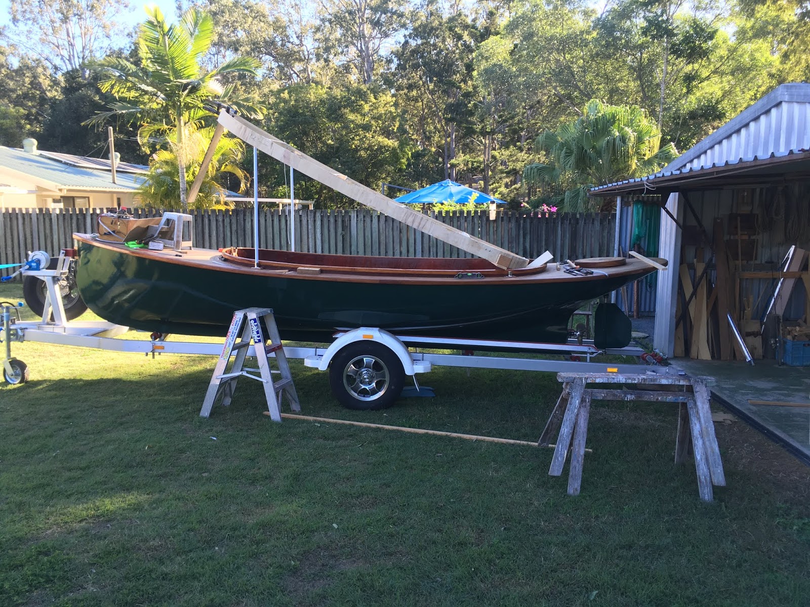 Dave's Fantail Launch Build: Canopy, Cockpit Floor, Seats, Batteries ...