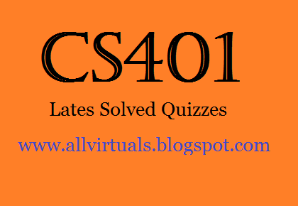 cs401 solved exercises pdf