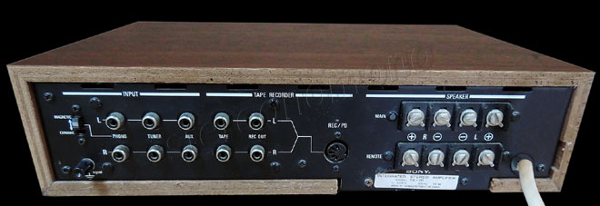 stereonomono - audio Hi Fi Compendium - 14 years on-line: Sony TA-70 ...