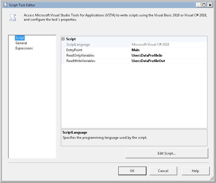 LOKESH MSBI: Data Profiling Using SSIS to load data to Database