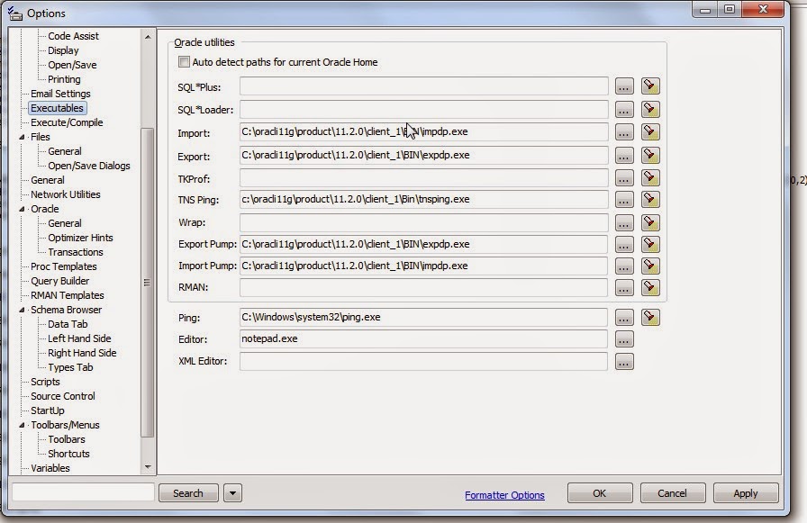 Blogue Oracle Abderrahmane Abed: Schéma Oracle Exemples (OE, HR, SH, IX ...
