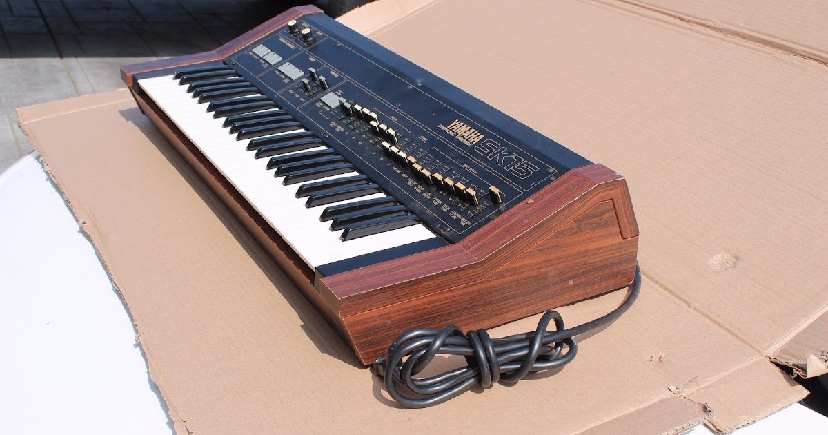 MATRIXSYNTH: YAMAHA SK15 SYNTHESIZER KEYBOARD SN 1762