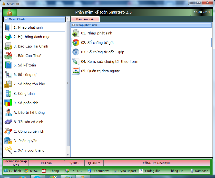 Hướng dẫn Active phần mềm kế toán SmartPro | Ghé đây đi!