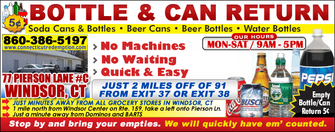 CT Redemption Centers : September 2012