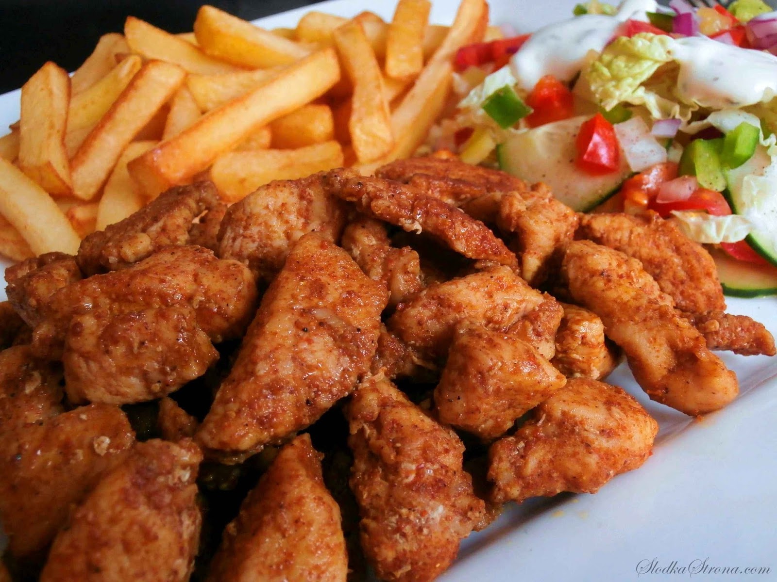 Słodka Strona: Shoarma z Kurczaka