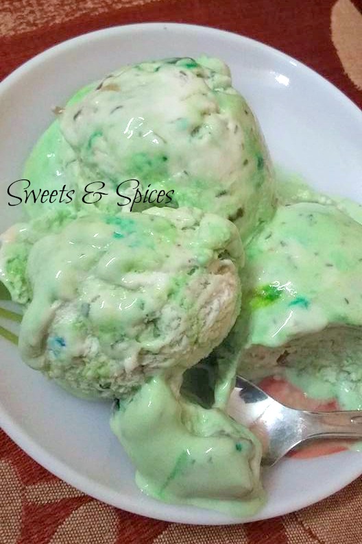 How To Make Paan Flavored Ice Cream | Sweets & Spices