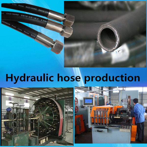 High pressure hydraulic hose