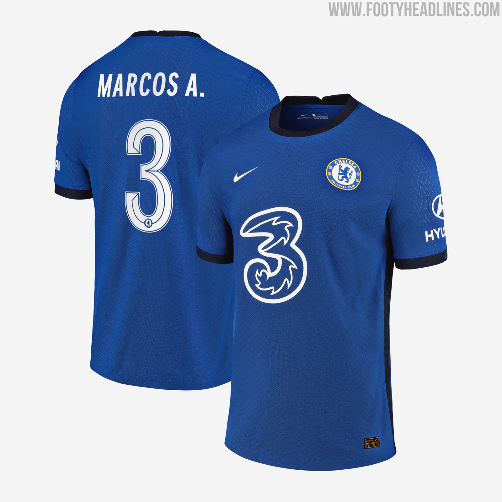 Chelsea To Keep 'Old' Kit Font For 2020-21 Season - Footy Headlines