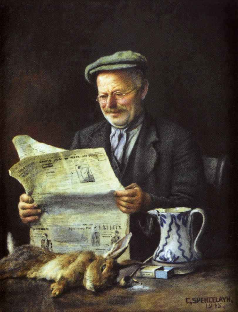 Reading and Art: Charles Spencelayh