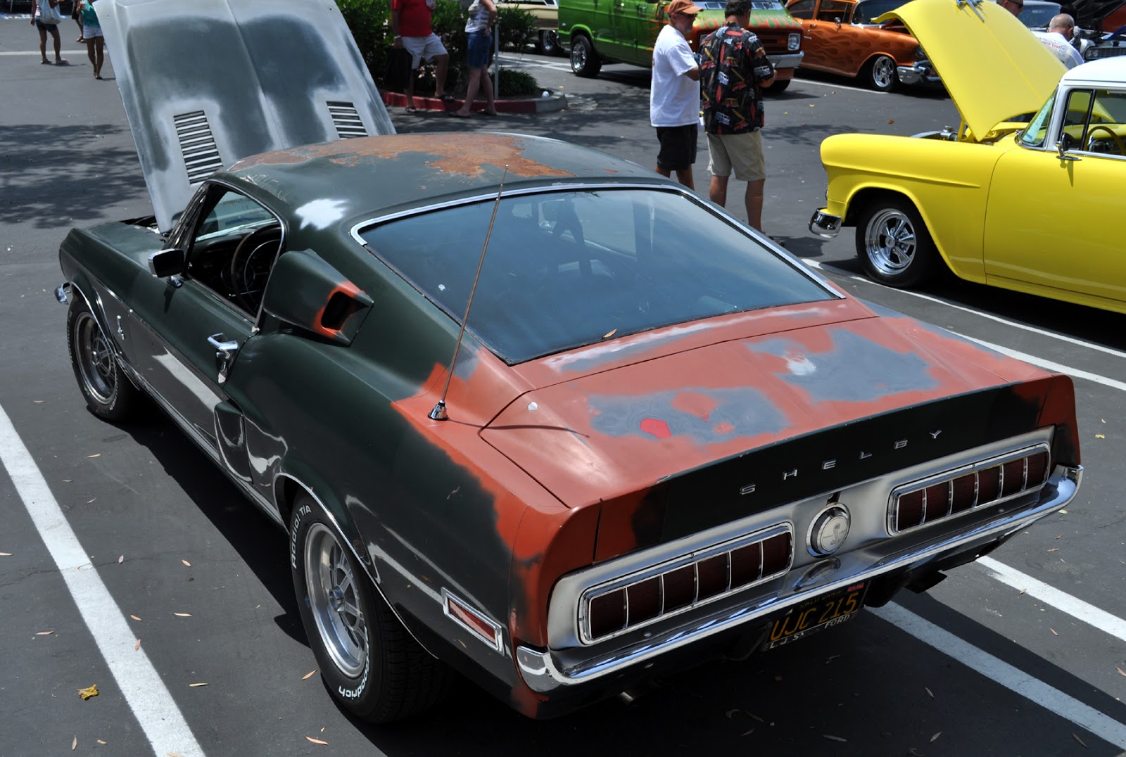 Just A Car Guy: rough but real, a Shelby Mustang GT 350