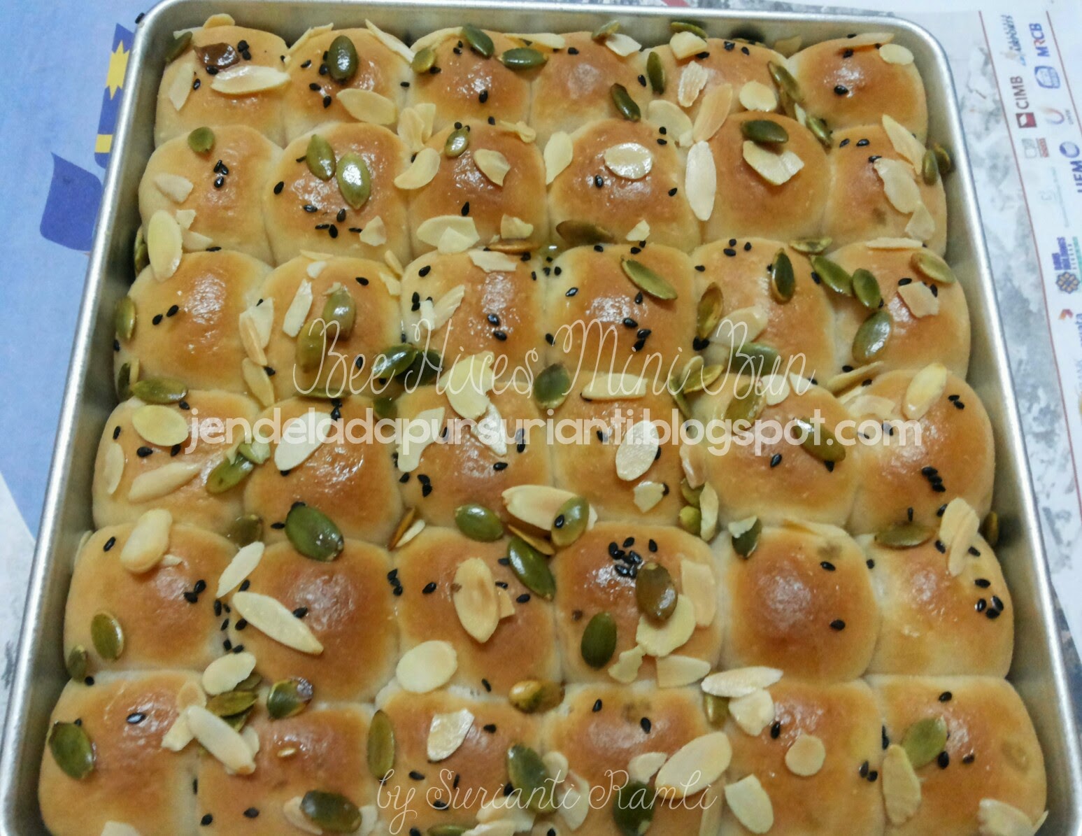 Jom masak: Roti Sarang Lebah yang terkenal di alam maya