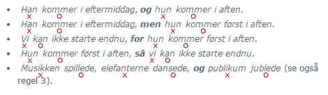 Dansk Blog 3.b Htx Køge: Hvordan sætter man komma?