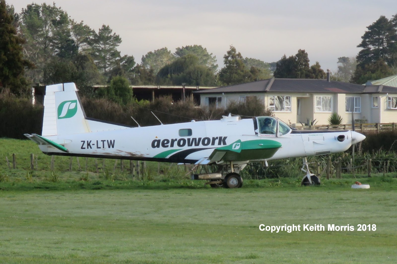 NZ Civil Aircraft: Slightly New Colour Scheme for Aerowork Crescos
