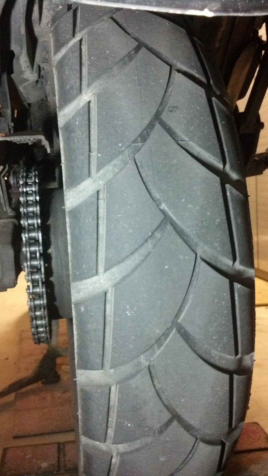 DL1k: a V-Strom tale: Michelin Anakee 2 Tires at 22k Miles