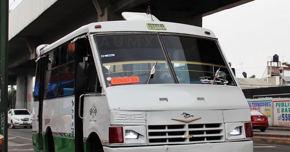Transporte público, autobuses y microbuses CDMX.: Microbús Chevrolet ...