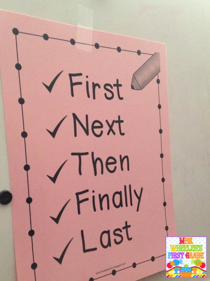 Mrs. Wheeler's First Grade Tidbits: Procedural Writing