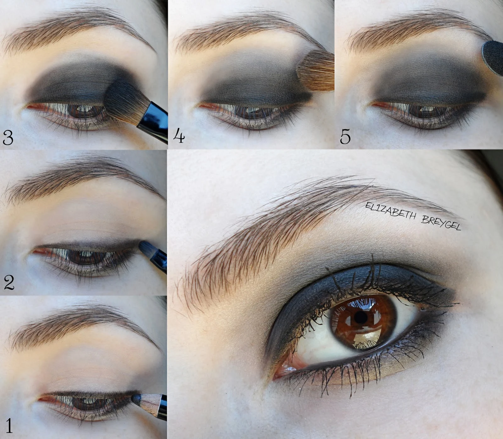 Smokey Eyeshadow Steps