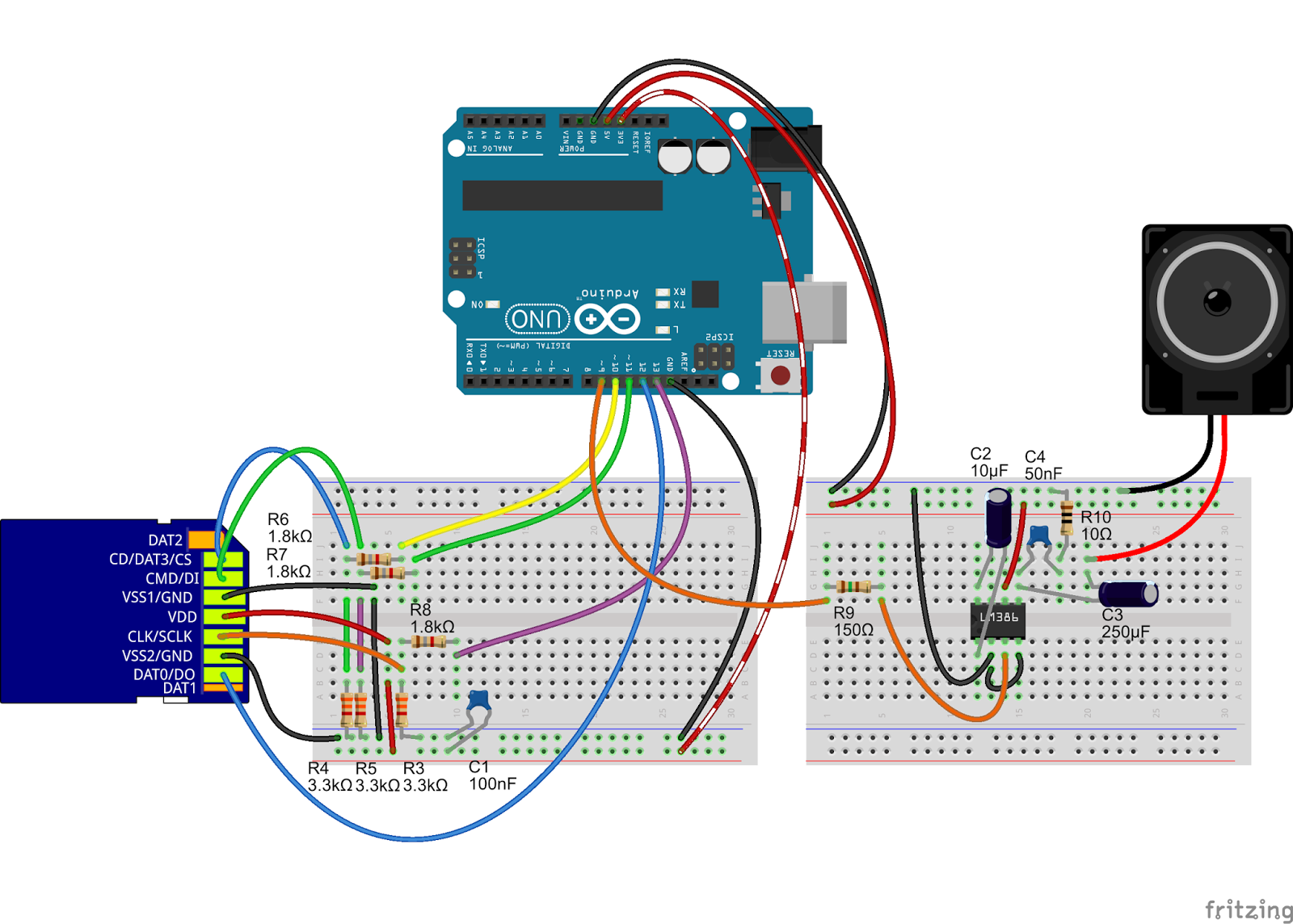 Daniele Alberti Arduino S Blog Riprodurre File Audio Con Arduino Uno Senza Shield