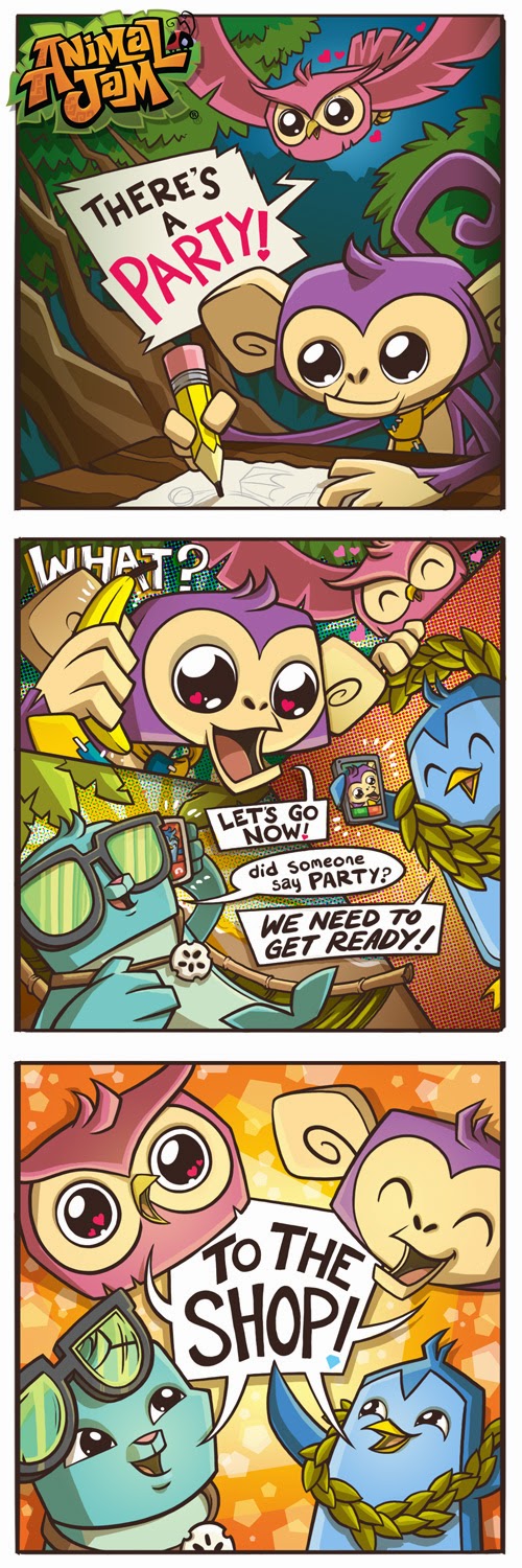 Animal Jam Graphic Central!: Animal Jam Comic #9- Friendship Comic ...