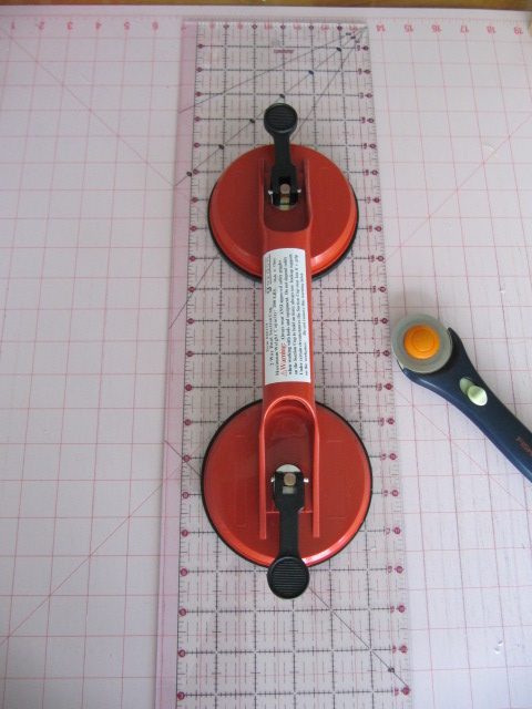 Sew Many Ways...: Tool Time Tuesday...Quilt Ruler Suction Handle
