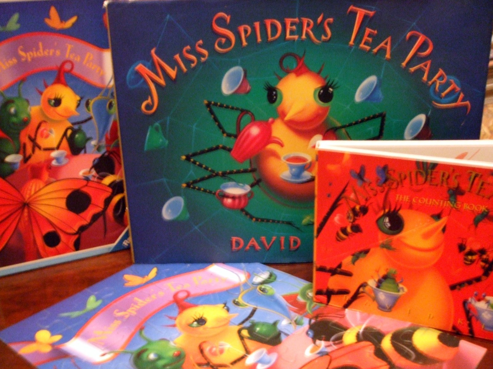 Rosemary's Sampler: Miss Spider's Tea Party