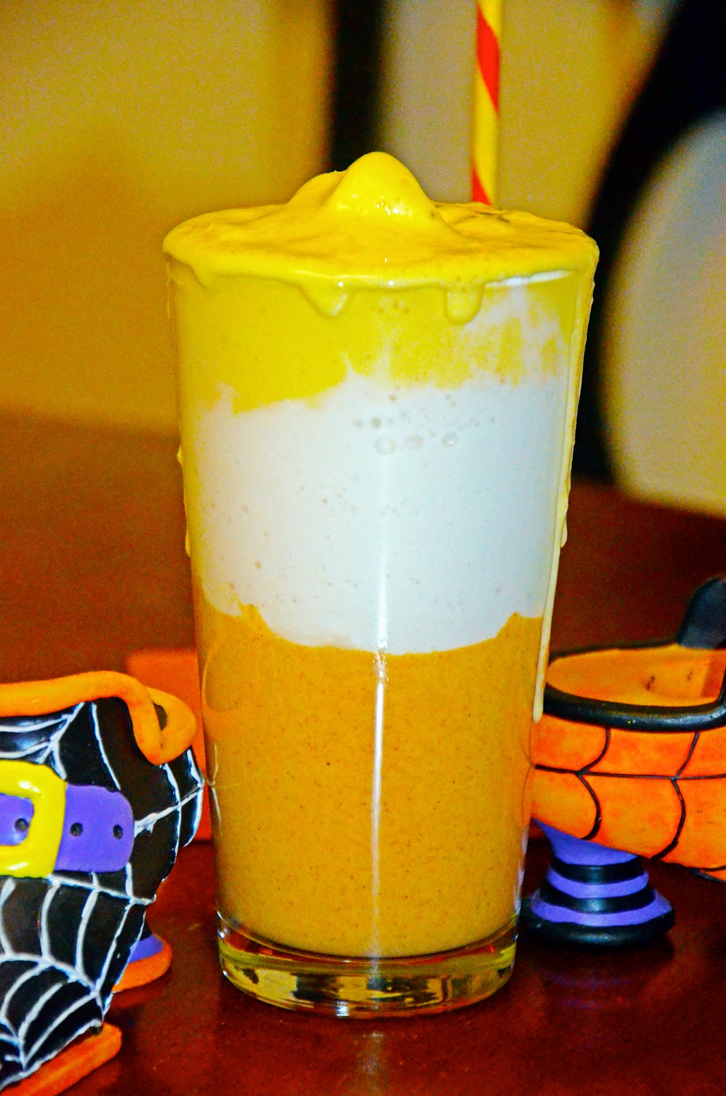 Health Conscious Momma: Candy Corn Milkshake