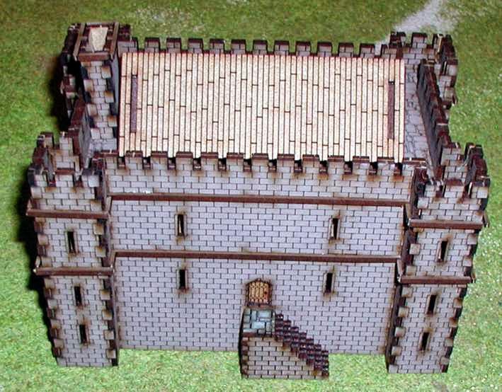 Wargame News and Terrain: Sally 4th: Medieval Keep added to 10mm Castle ...