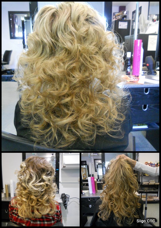 Hairdressing Course - Roller Setting - Sligo Community Training Centre