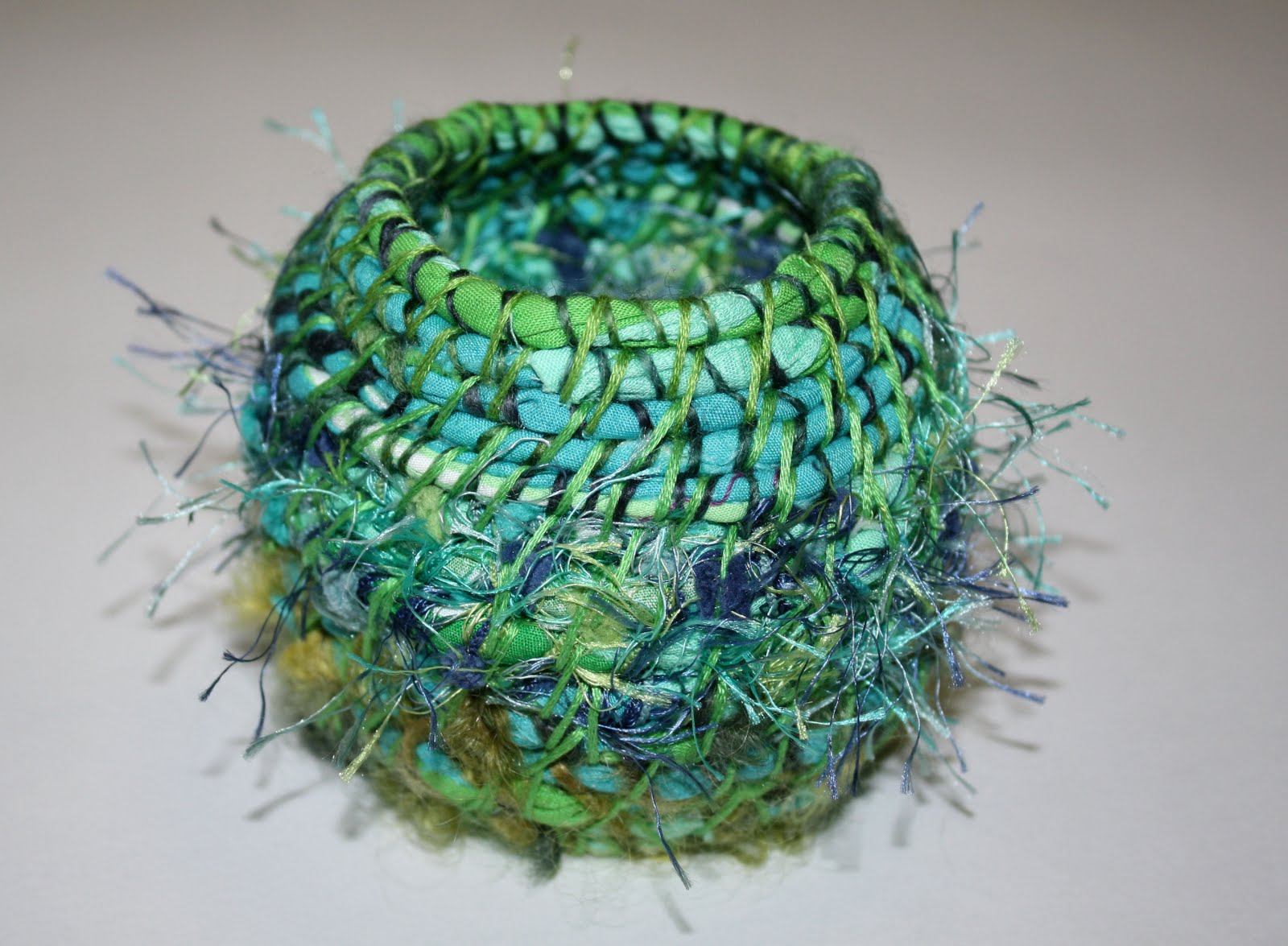 sarah bell smith: Fabric Coil Pot