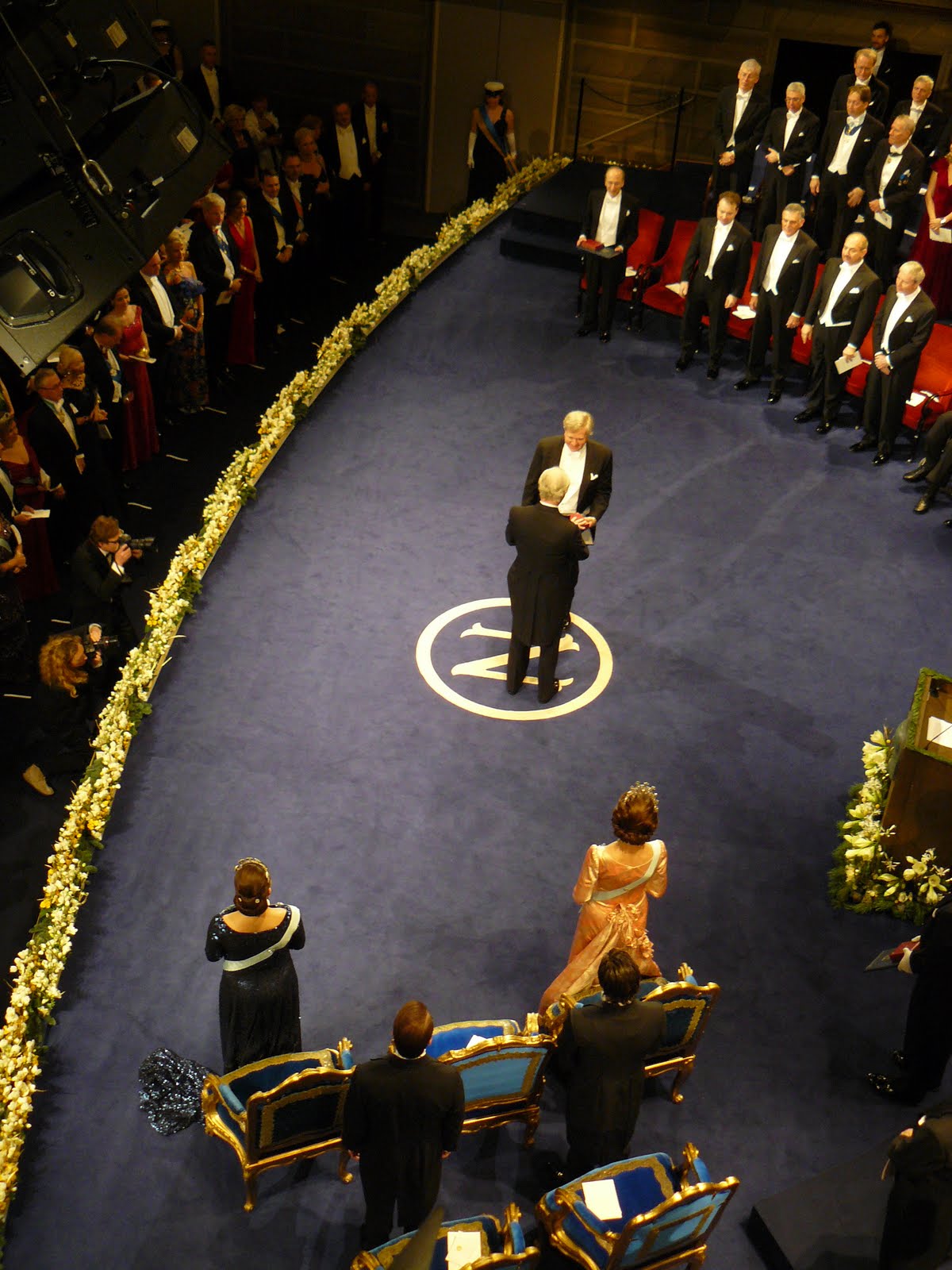 Sweet Home Sweden: 2011 Nobel Prize Award Ceremony