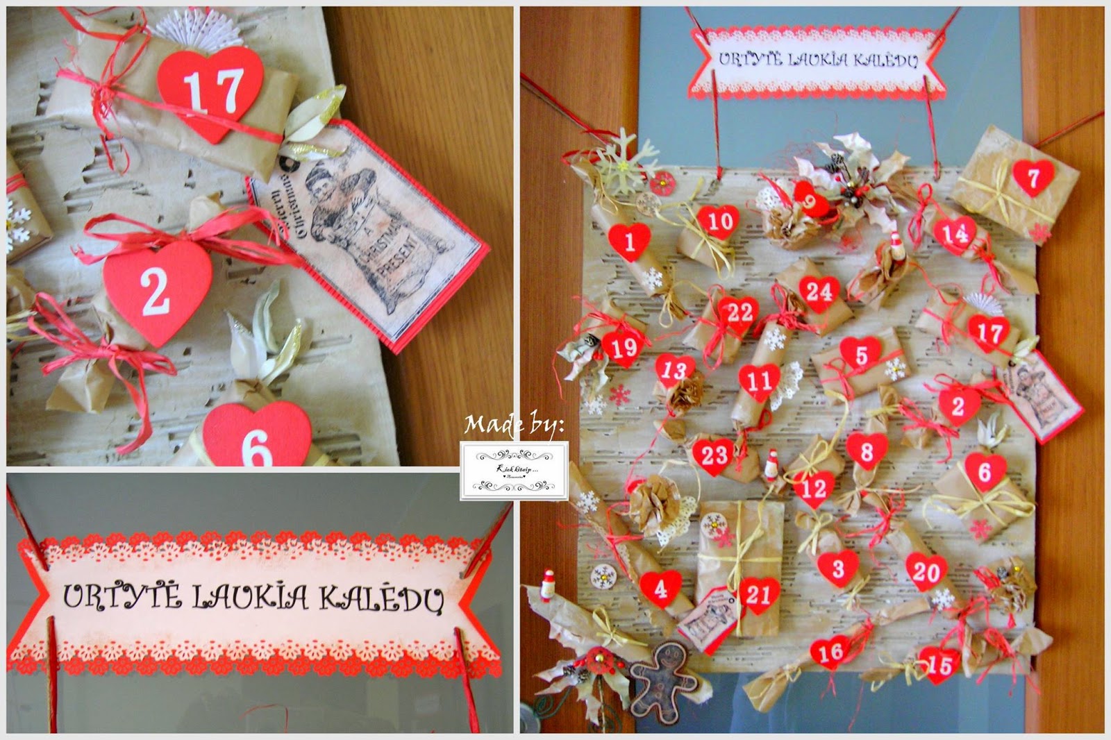 Kiek kitaip. Accessories: ADVENTO KALENDORIUS / ADVENT CALENDAR