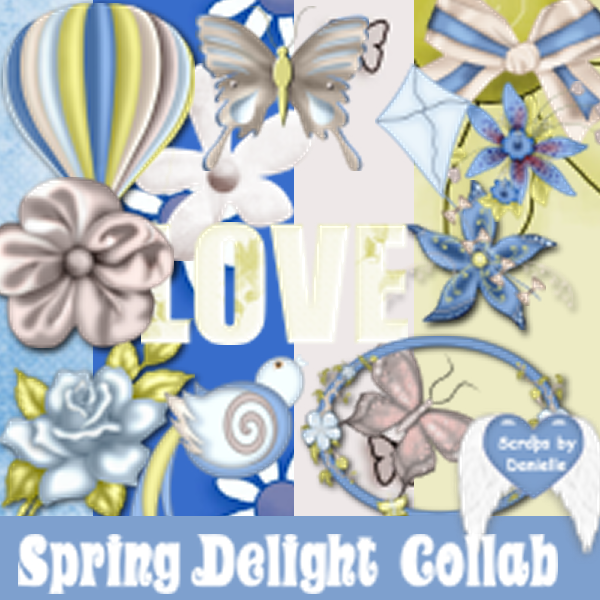 Lindsay's Ramblings: Spring Delights Collab at Scrappin Naturally