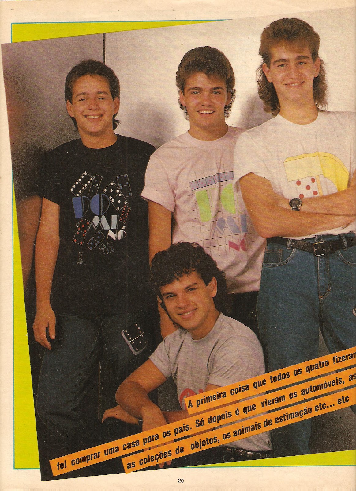 revista amiga & novelas: DOMINÓ