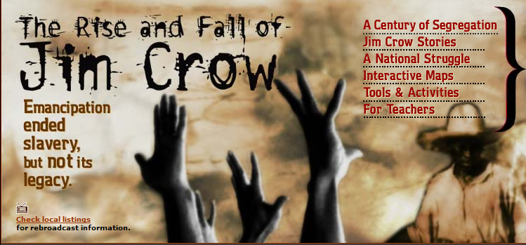 The Learning Professor: Website Spotlight: Rise and Fall of Jim Crow