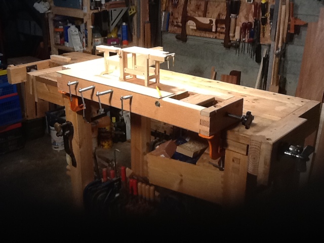 Building Custom Desks: More info on the mini bench