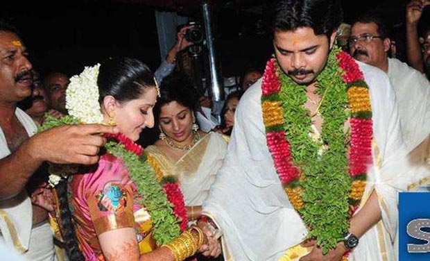 Cricketer Sreesanth and His Royal Wedding | Indian Celebrity Events