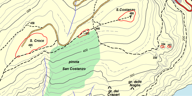 Discettazioni erranti: Escursionismo e Cartografia: isoipse ... queste ...