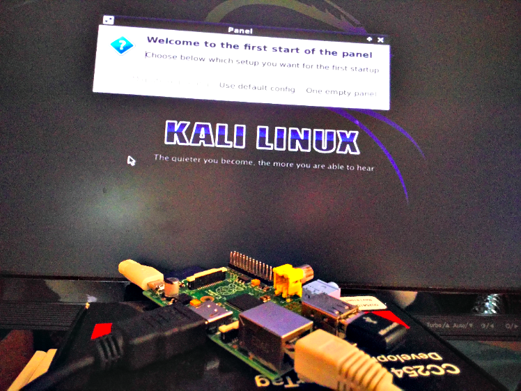 Raspberry Pi 安裝 Kali Linux 當隨身漏洞檢測和網路工具盒