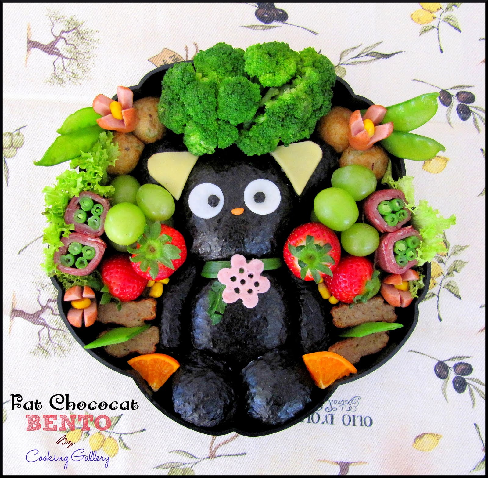 Fat Chococat Bento | Cooking Gallery