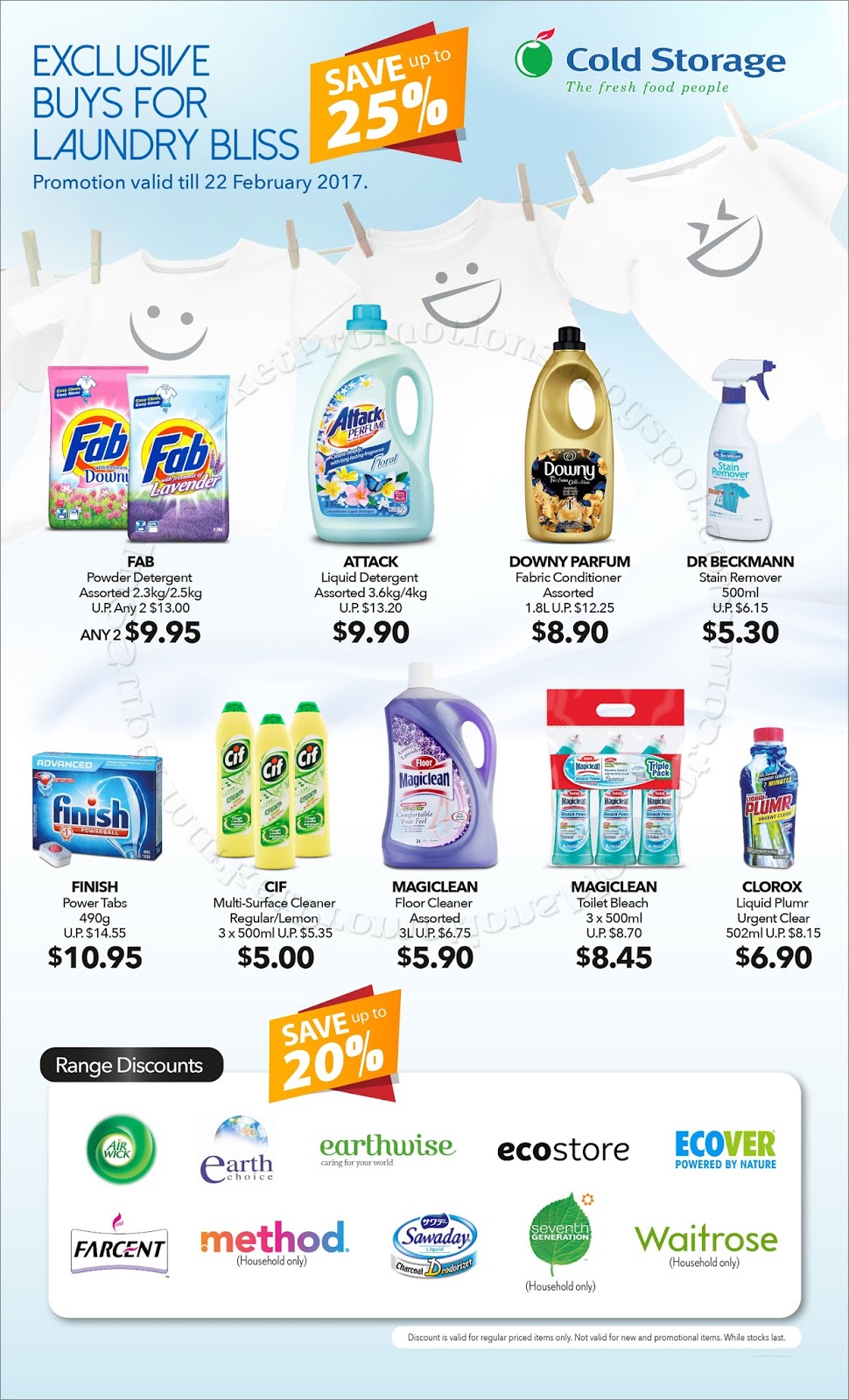 Cold Storage Exclusive Buys For Laundry Bliss Promotion Till 22 ...