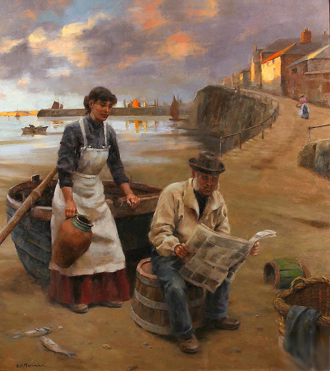 Gregory Frank Harris, 1953 | En plein air /Figurative painter | Tutt ...
