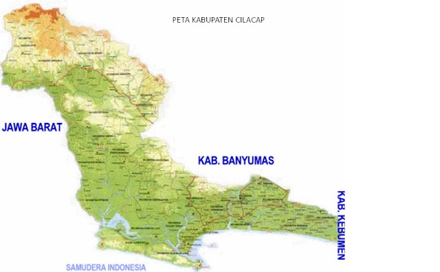 PETA KABUPATEN CILACAP
