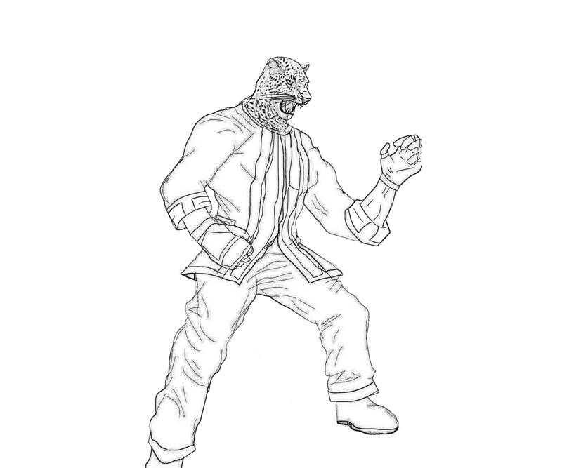 Tekken - Free Coloring Pages