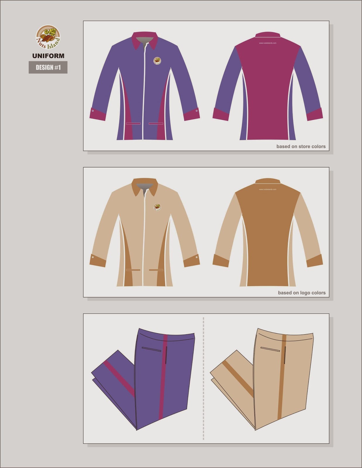 belajar disen: Seragam SPG