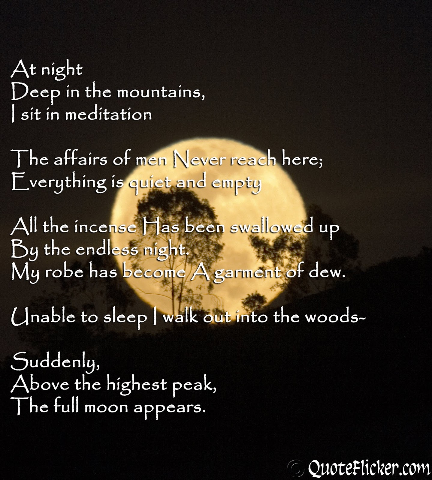 Full Moon Quotes And Poems. QuotesGram