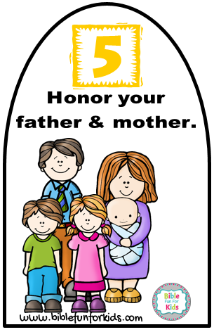 10 Commandments Clipart For Children